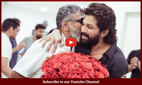 Allu Arjun Very Emotional Moments With Sukumar After Winning Best Actor