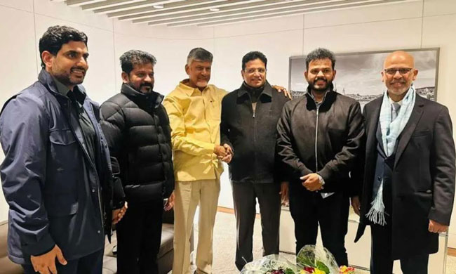 రేవంత్‌రెడ్డి దావోస్ పర్యటనపై హైకమాండ్ ఆరా!? | High Command inquired ...