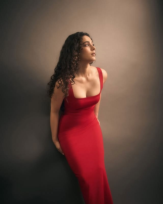 Akanksha Singh Sets the Scene Ablaze in a Dazzling Red Dress | Akanksha Singh Sets the Scene ...