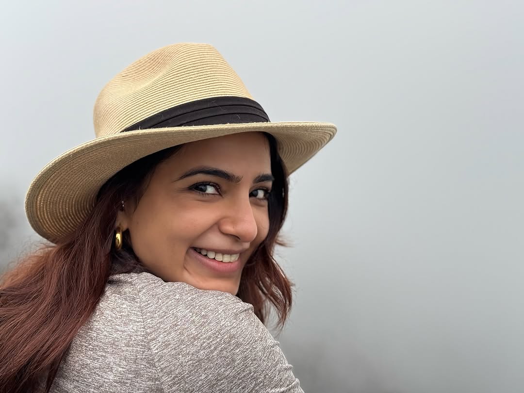 Samantha Shares Her Good Vibes In Damn Cute Snaps | Samantha Shares Her ...