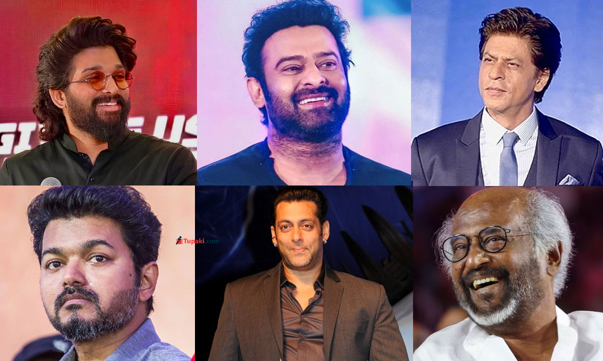 ఇండియాలో అత్యధిక రెమ్యూనరేషన్ తీసుకుంటున్న హీరోలు వీళ్లే! | top 10 ...