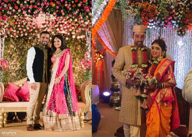 Two Cricketers shed Bachelor tag on Same Day