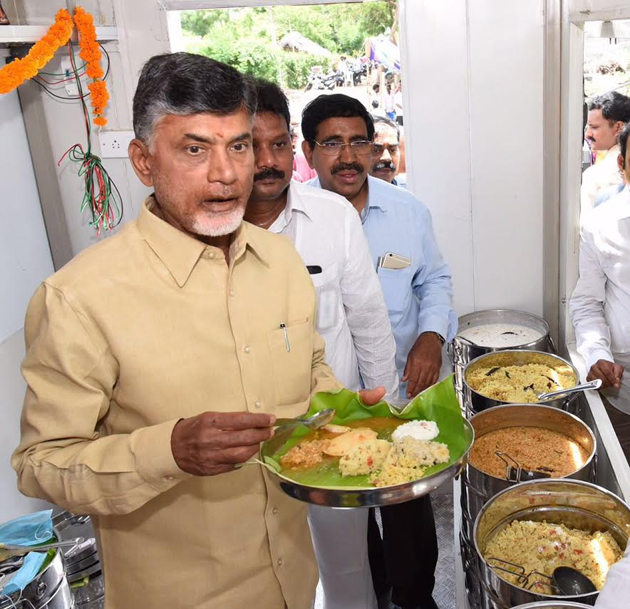 Spotted: CBN's Quality Test for NTR Canteen!