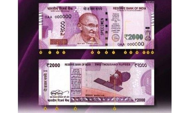 Rs 2000 Currency Note security feature