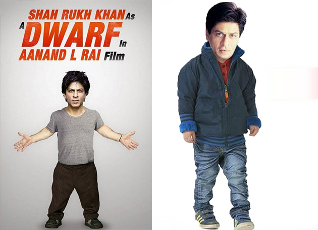 షారుఖ్ మరగుజ్జు.. అమీర్ ఆస్ట్రోనాట్