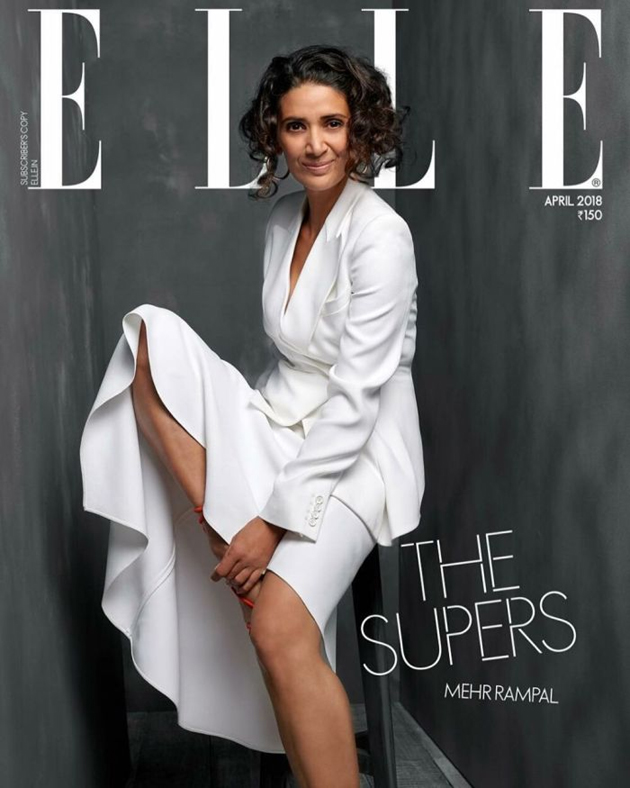 Five Supermodels Poses for ELLE Photos