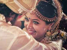 Actress Meghana Raj Wedding Photos