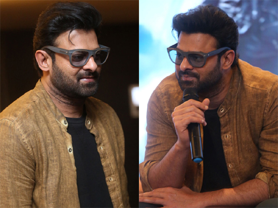 Rebel Star Prabhas Interview Photos