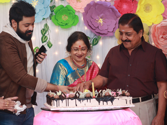 Actress Jayachitra Birthday Celebration Stills