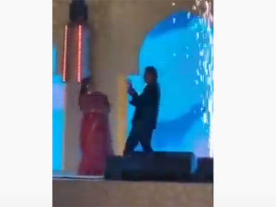 CM Ramesh becomes a highlight at his son's engagement