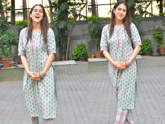 Bollywood Actress Sara Ali Khan Cute Smile