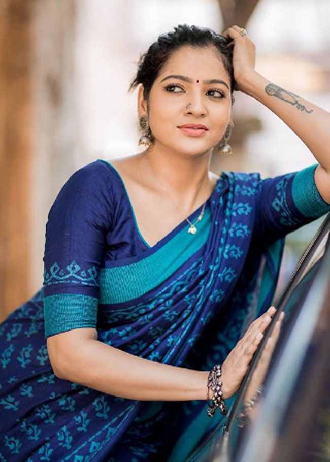 Actress Chaithu Saree Pics