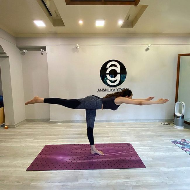 Pragya Jaiswal Yoga Poses