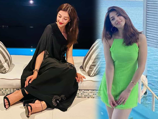 Mehreen Pirzada Beach Stills