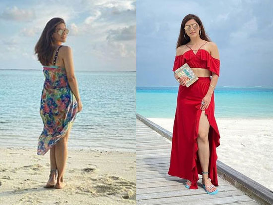 Mehreen Pirzada Flaunts Her Beauty On The Beach