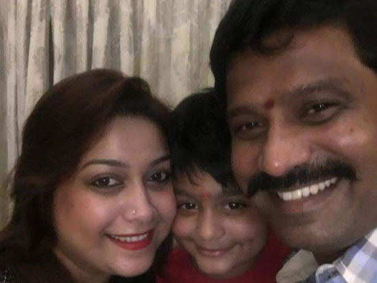 Actress Rakshita With Her Family Photos Album