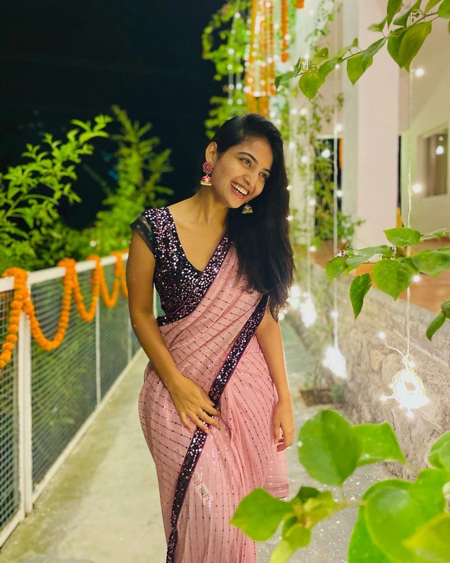 Ananya nagalla Looks Stunning in Saree