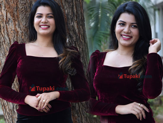 Goldie Nissy at Mahanatulu Movie Press Meet