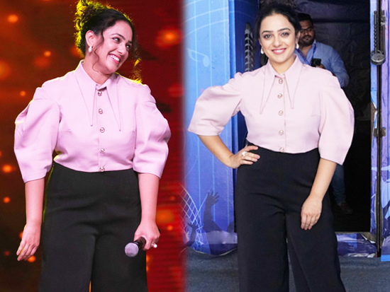 Nithya Menon At TeluguIndianIdol Event