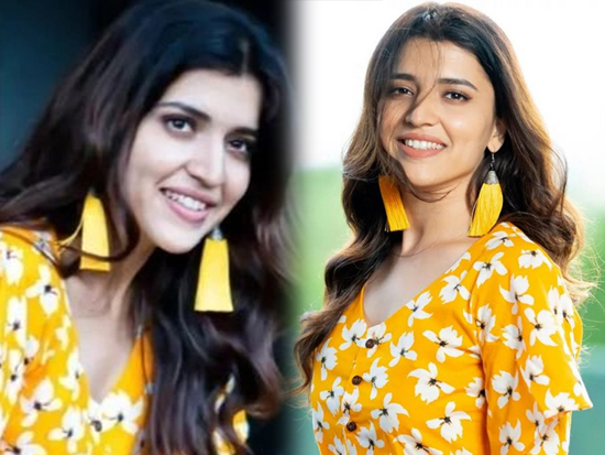 Chitra Shukla Dazzles In Yellow Floral Outfit