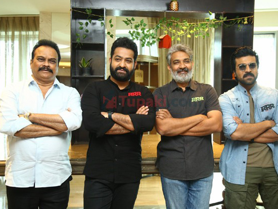 RRR Team At Hyd Press Conference