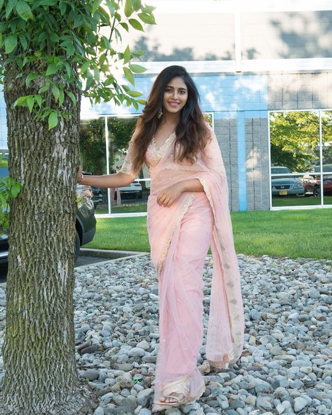 Angelic Looks Of Anjali In Saree