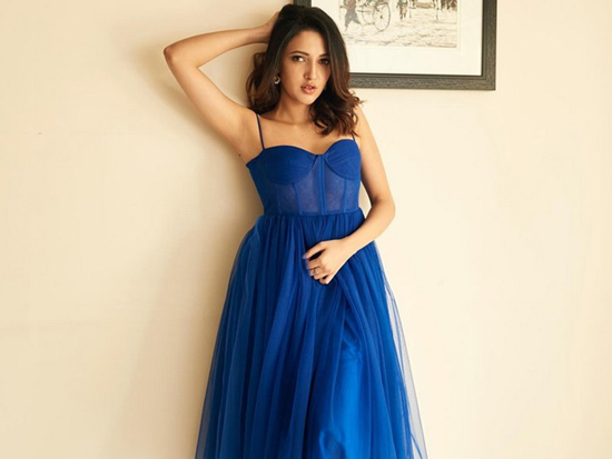 Stunning Looks Of Neha Shetty In Blue Dress