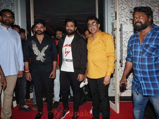 Allu Arjun arrived at Alluri event