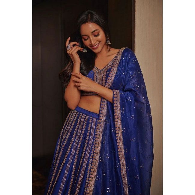 Srinidhi Shetty Looking Gorgeous In Blue