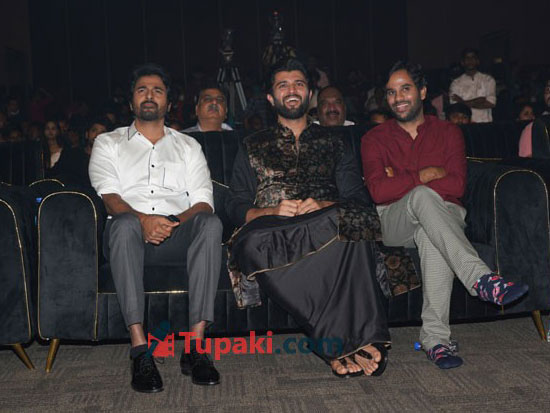 Vijay Devarakonda At Prince Pre Release Event