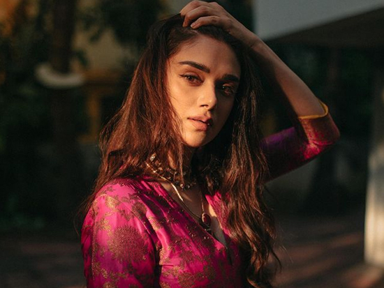 Flawless Looks Of Aditi Rao Hydari In Pink