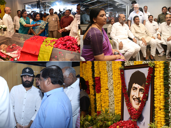 Celebrities Paying Respect To Superstar Krishna Day-2 Set-3