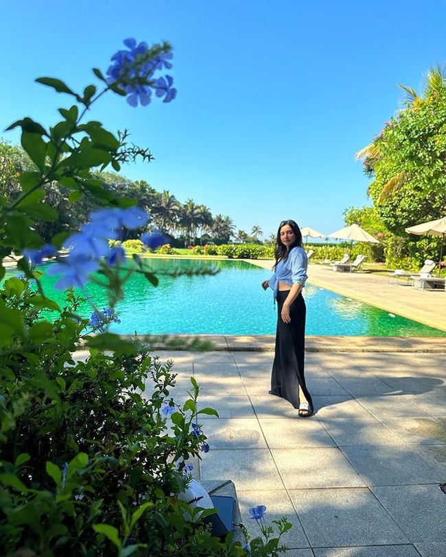Neha Sharma Enjoying In Goa