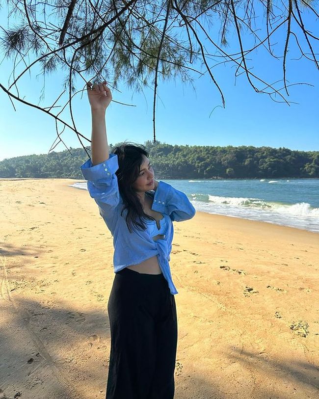 Neha Sharma Enjoying In Goa