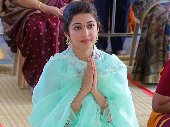 Traditional Looks Of Pranitha Subash