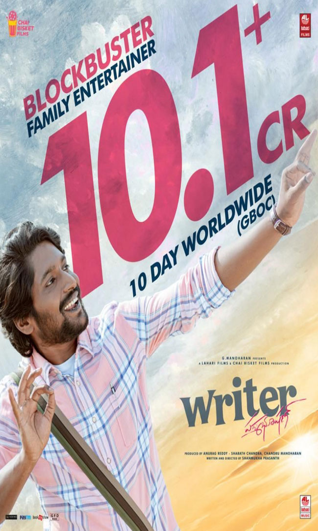 Writer Padmabhushan Grosses 10.1+ Cr Worldwide In 10 Days Run