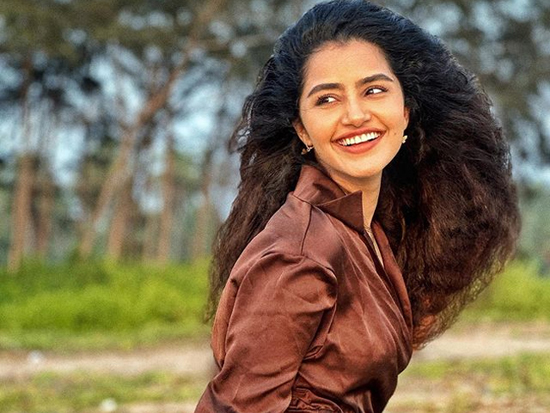 Adorable Anupama Parameswaran Enjoying In Outdoors