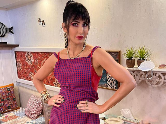 Katrina Kaif Looking Stylish In Designer Outfit
