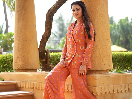 Classy Looks Of Trisha At PS 2 Promotions