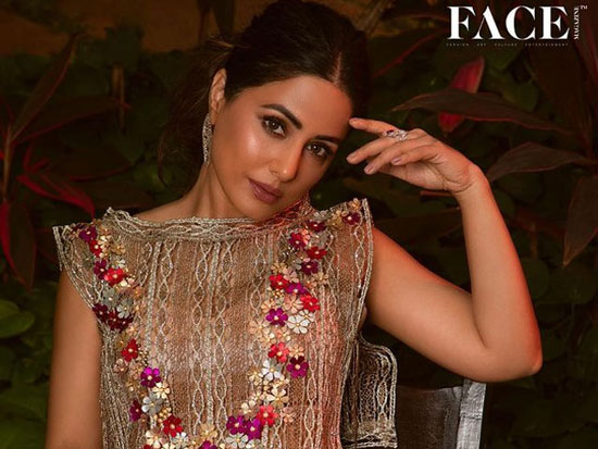 Ravishing Looks Of Hina Khan In Designer Dress