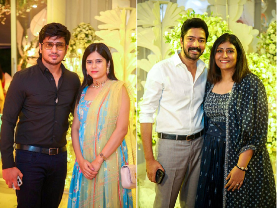 Sharwanand Rakshita wedding reception photos Set 3
